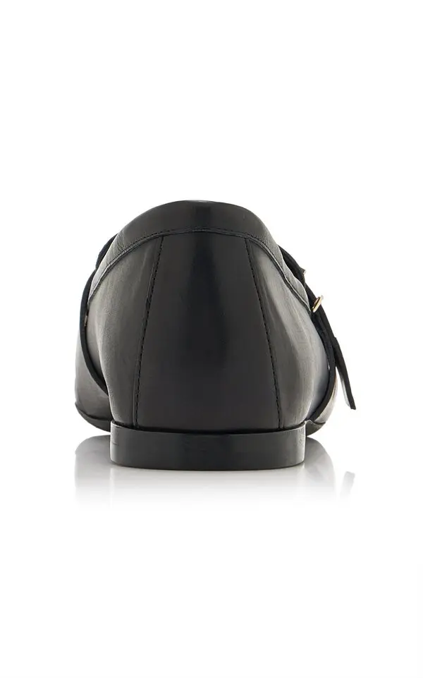 Max Mara Leather Loafers