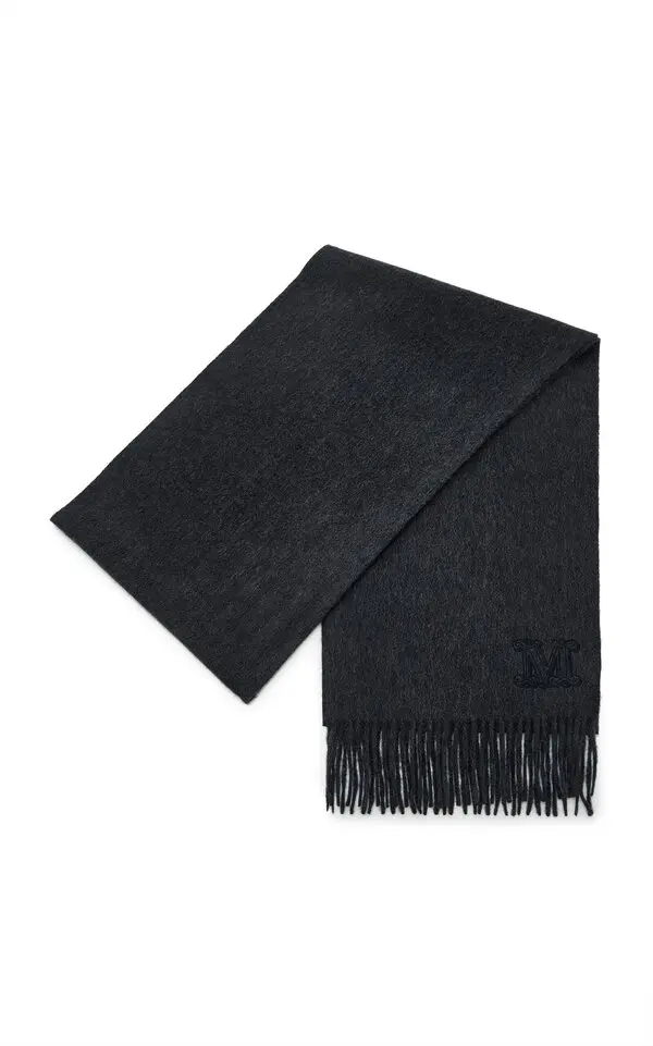 Max Mara Cashmere Scarf - Grey