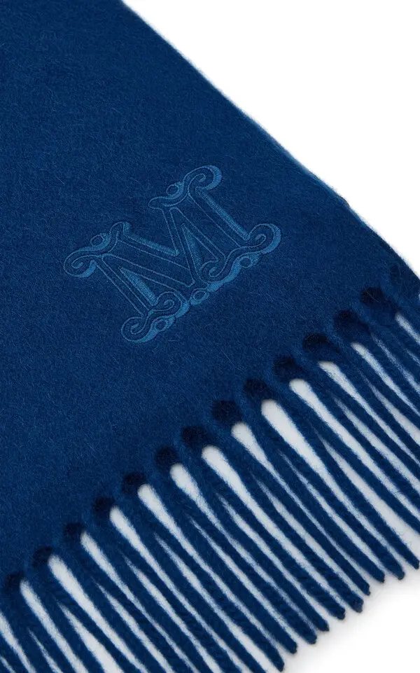 Max Mara Cashmere Scarf - Light Blue