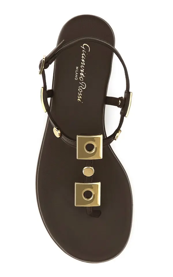 GIANVITO ROSSI Jupiter Leather Sandals