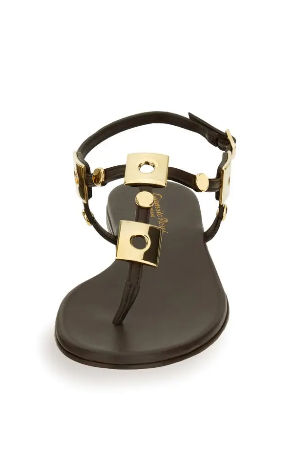 GIANVITO ROSSI Jupiter Leather Sandals