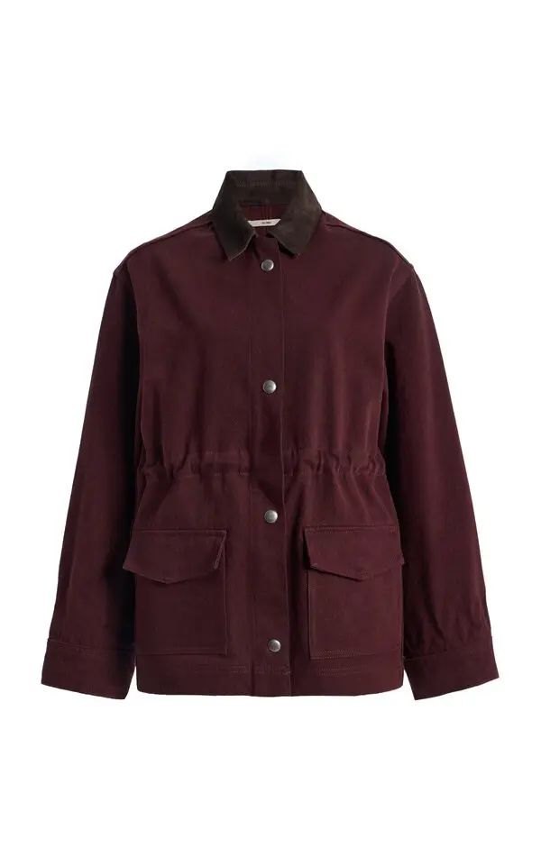DL1961 X Olympia Of Greece Exclusive Cinched Denim Barn Jacket