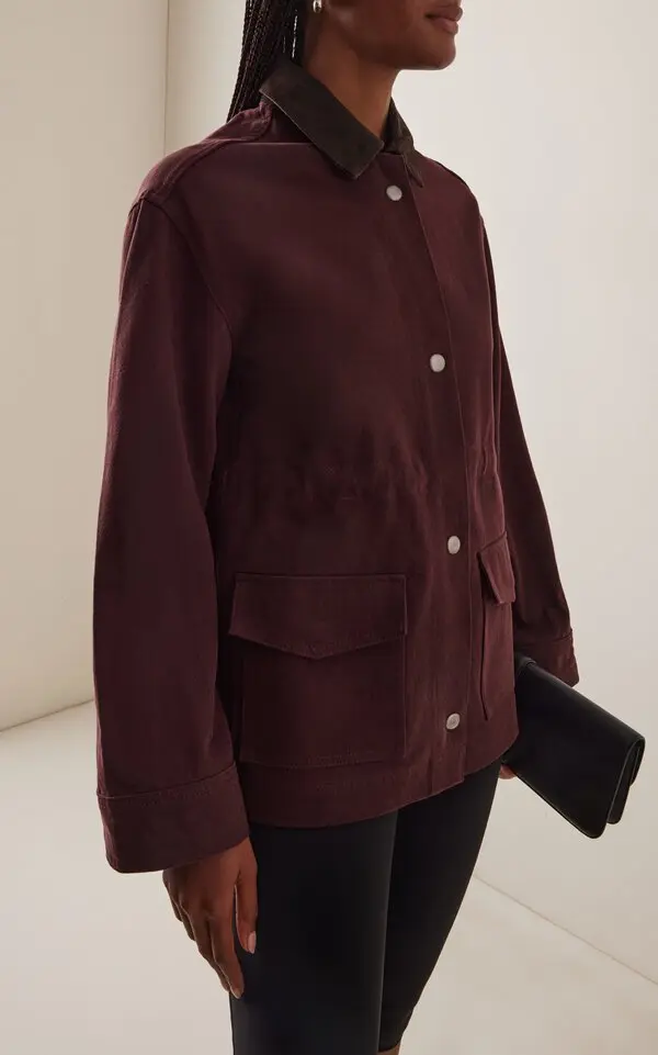 DL1961 X Olympia Of Greece Exclusive Cinched Denim Barn Jacket