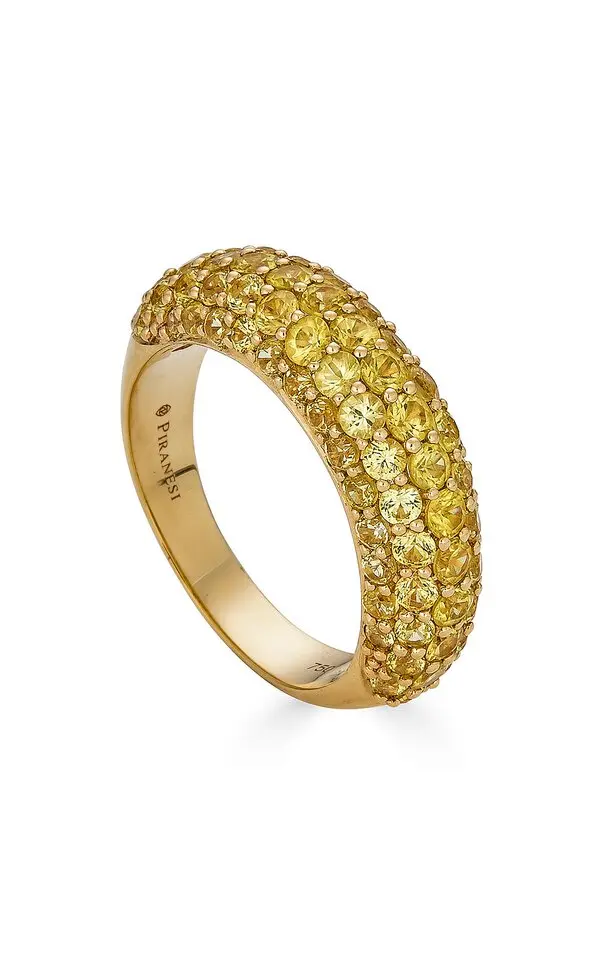 Piranesi Small Dome Ring - Gold