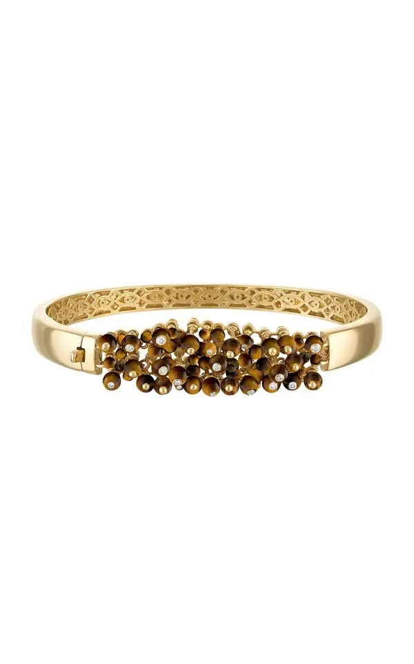 EDEN PRESLEY Bubbles Explosion Bangle - Brown