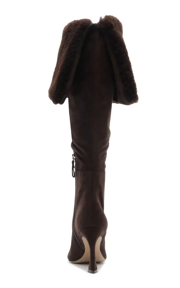 ALEXANDRE BIRMAN Noemy Arch Suede Boots