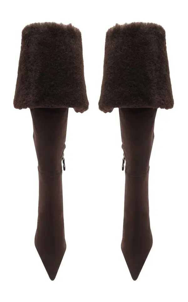 ALEXANDRE BIRMAN Noemy Arch Suede Boots