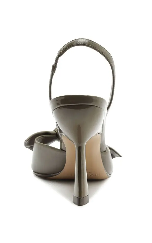 ALEXANDRE BIRMAN Maxi Clarita Twist Leather Sandals - Brown