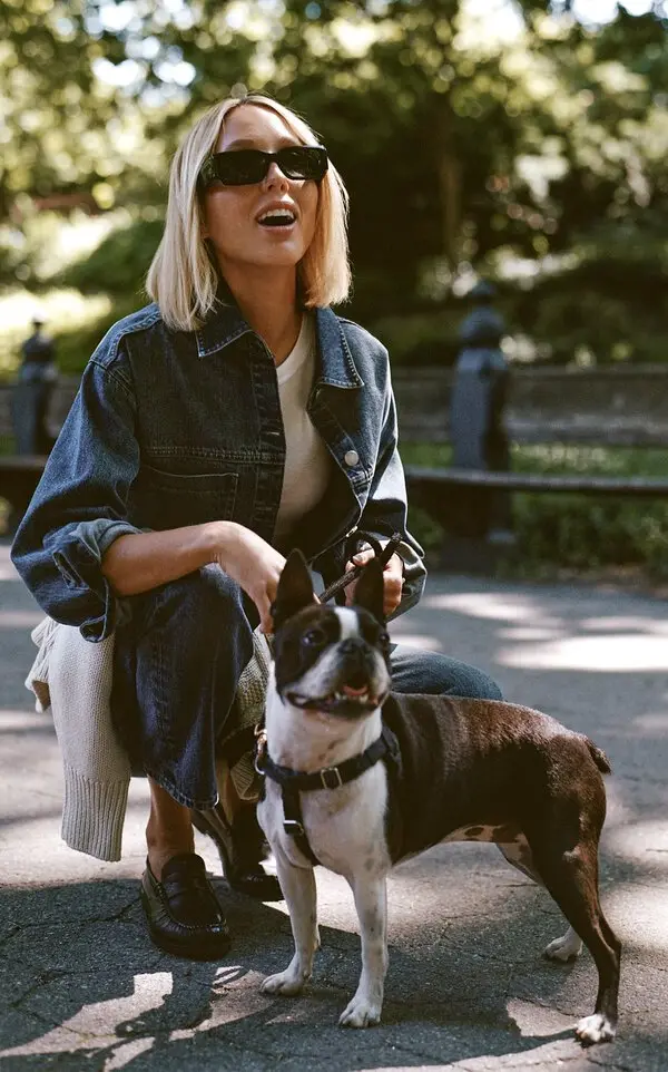 DL1961 X Olympia Of Greece Exclusive Addison Denim Overshirt