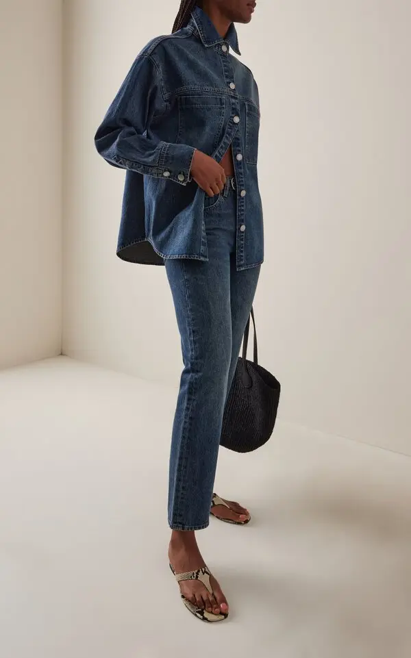 DL1961 X Olympia Of Greece Exclusive Addison Denim Overshirt