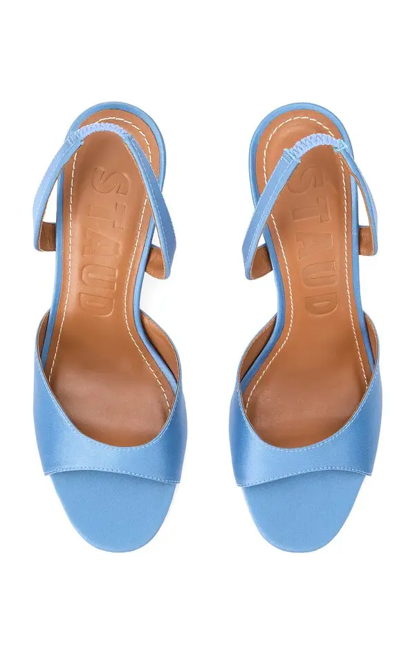 Staud Brigitte Leather Sandals