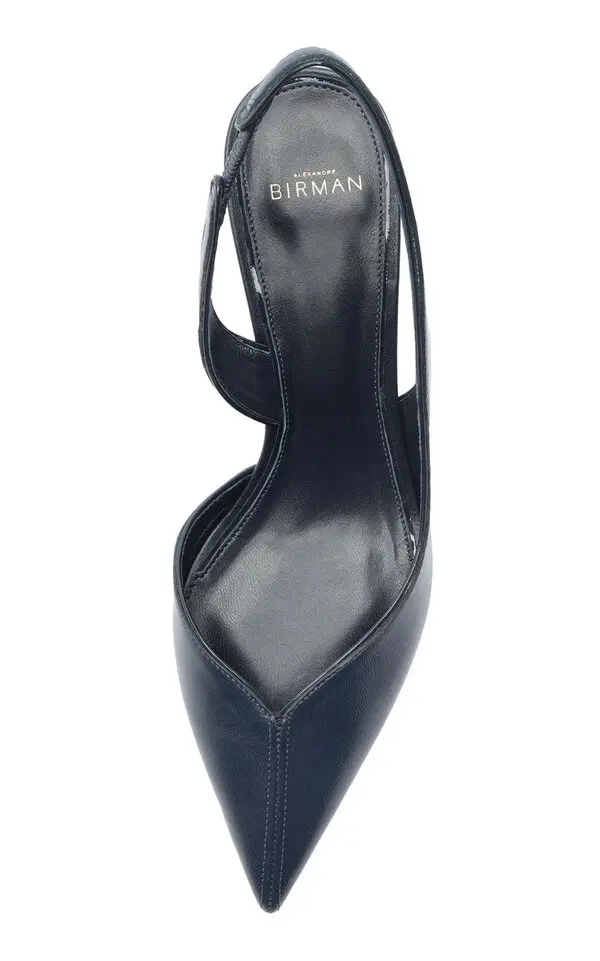 ALEXANDRE BIRMAN Alina Leather Slingback Pumps