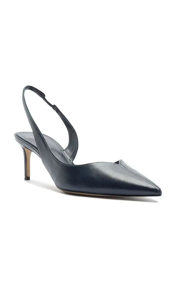 ALEXANDRE BIRMAN Alina Leather Slingback Pumps