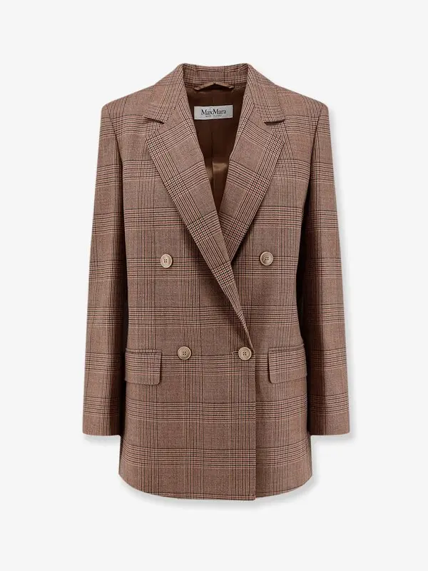 Max Mara Mastrale Wool Blazer - Multicolor