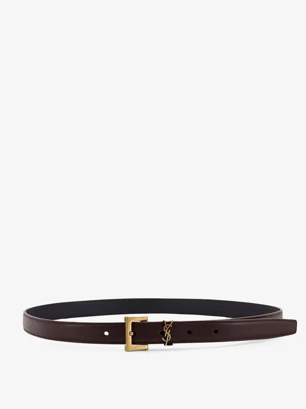 Saint Laurent Leather Belt - Multicolor