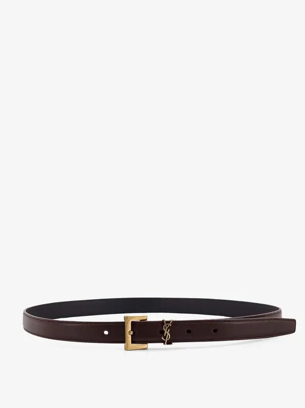 Saint Laurent Leather Belt - Multicolor