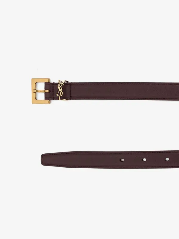 Saint Laurent Leather Belt - Multicolor