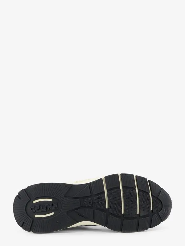 Celine Runner Mesh And Suede Sneakers With Side Logo - Multicolor