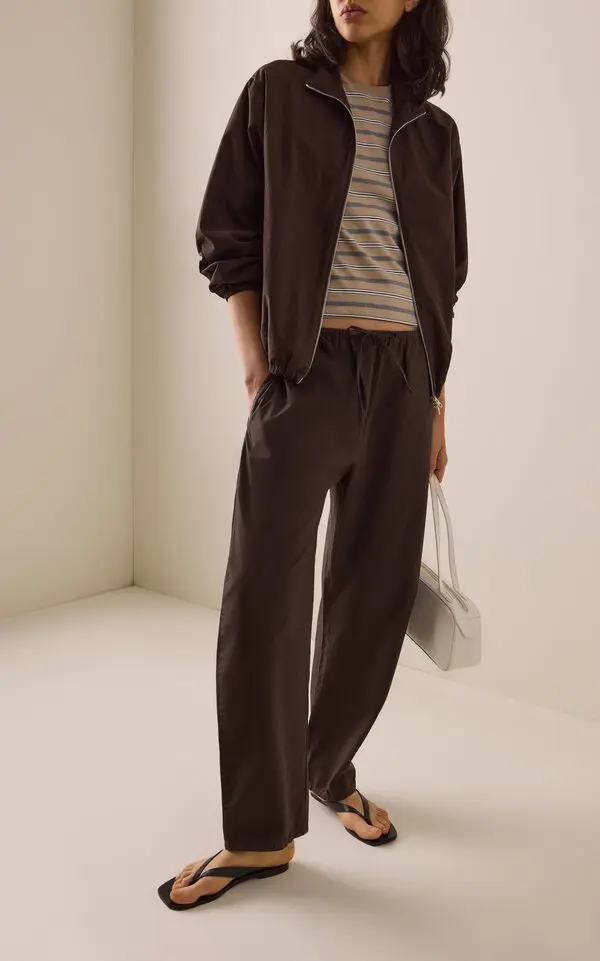 LESET Kyoto Drawstring Cotton Pants