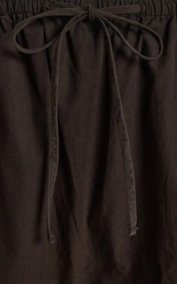 LESET Kyoto Drawstring Cotton Pants