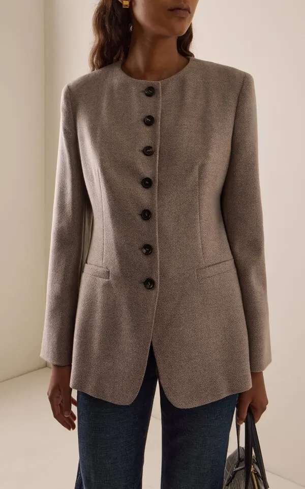 Max Mara Cashmere Bouclé Jacket