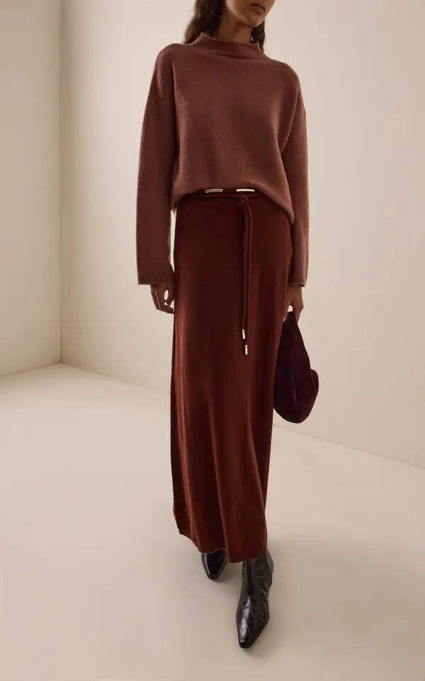 Max Mara Cashmere Long Skirt
