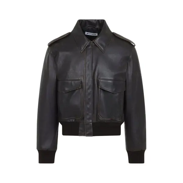 JIL SANDER Leather Blouson