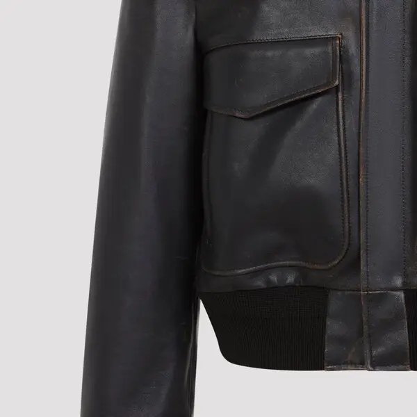 JIL SANDER Leather Blouson