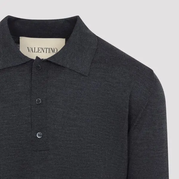 Valentino Garavani Knit Polo Sweater