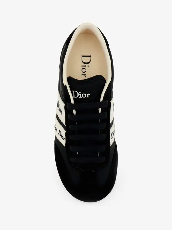 Dior Leather Ribbon Sneakers - Multicolor