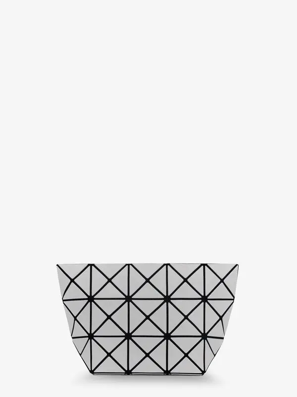 Issey Miyake Prism Pvc Clutch Bag - Silver