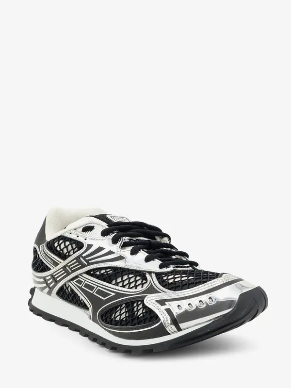 Bottega Veneta Orbit Mesh Sneakers With Rubber Inserts - Multicolor