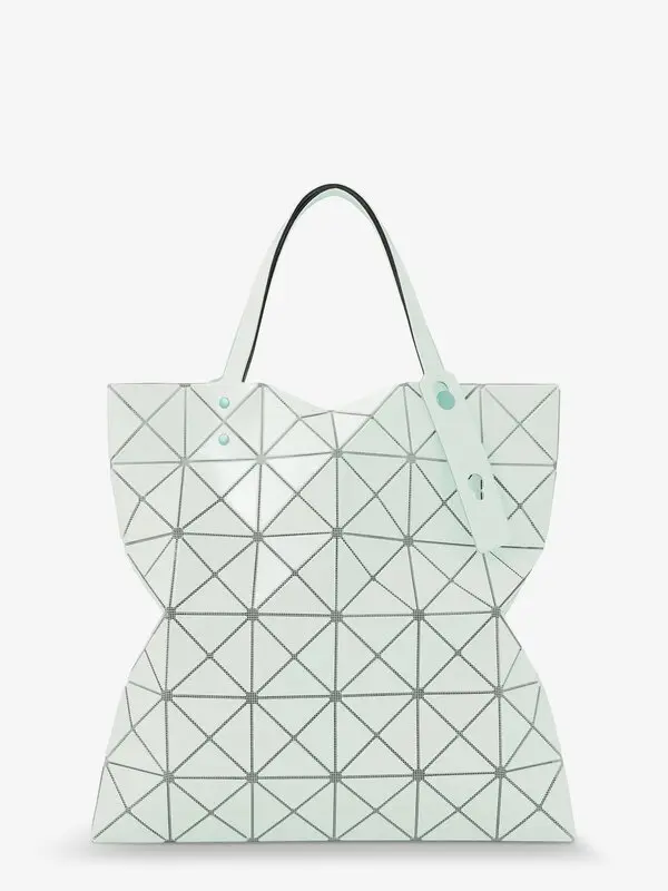Issey Miyake Lucent One Tone Shoulder Bag With Geometric Pattern - Multicolor