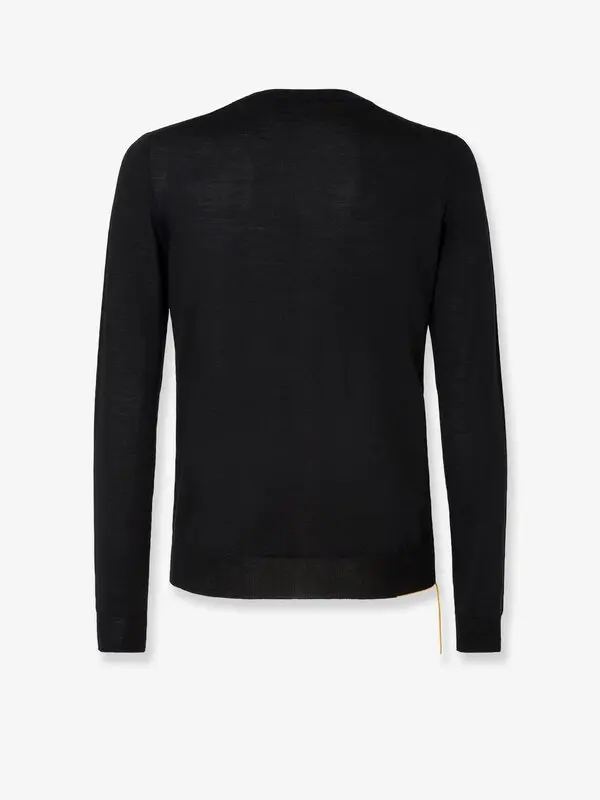 Fendi Virgin Wool And Cashmere Crewneck Sweater - Multicolor