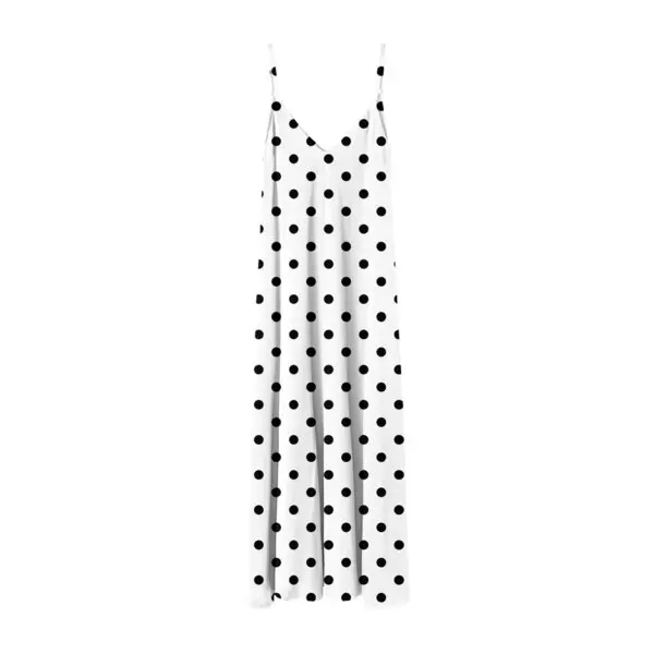ALOHA FROM DEER Polka Dots Maxi Dress