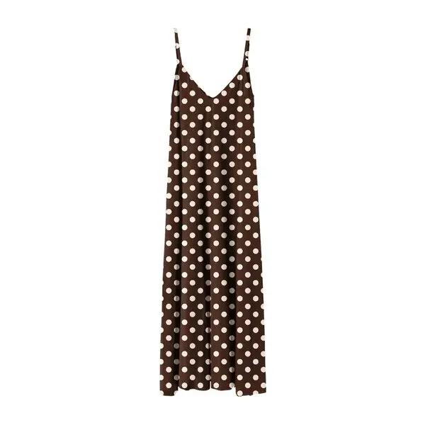 ALOHA FROM DEER Polka Dots Maxi Dress