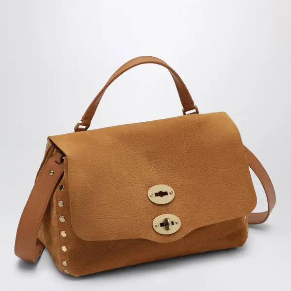 ZANELLATO Small Postina Bag In Brandy Nubuck