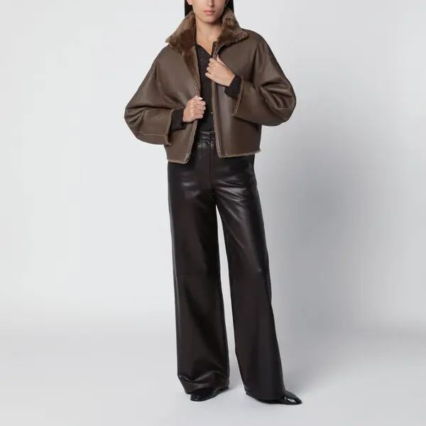 ARMA Indy Reversible Brown Zip-up Jacket