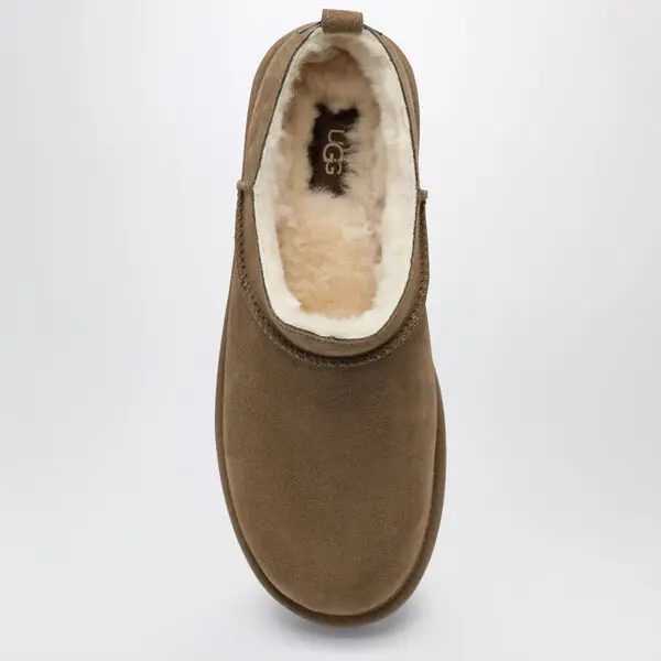 UGG Classic Micro Slippers In Light Bronze
