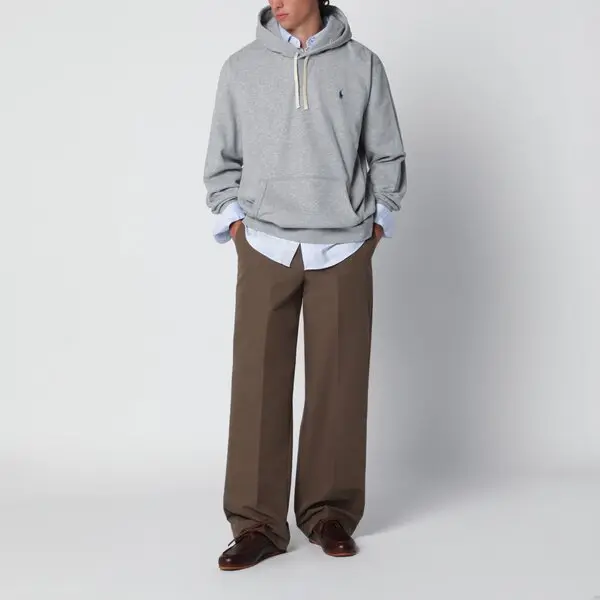 Polo Ralph Lauren Hoodie In Brushed Cotton