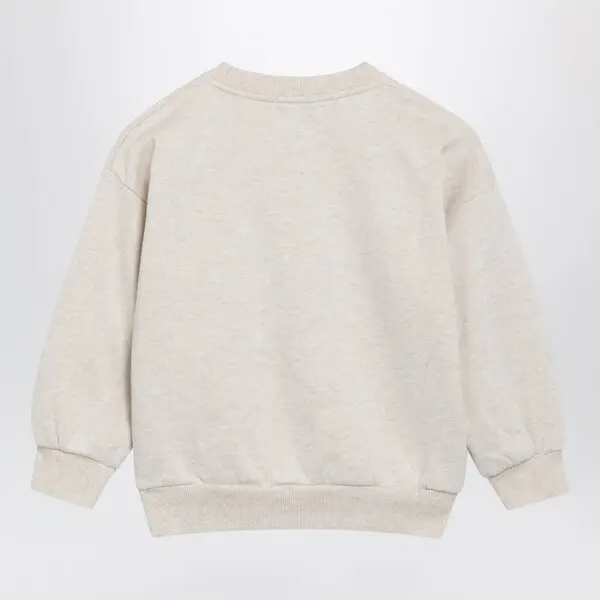 BOBO CHOSES Hug Hairy Monster Sweatshirt In Cotton