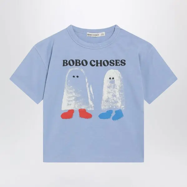 BOBO CHOSES Booty Ghosts Short-sleeved T-shirt In Cotton