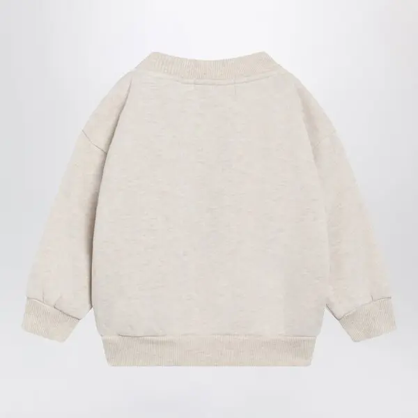 BOBO CHOSES Softpaw Monster Off- Cotton Sweatshirt