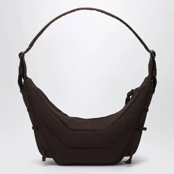 LEMAIRE Quilted Water-repellent Nylon Shoulder Bag - Brown