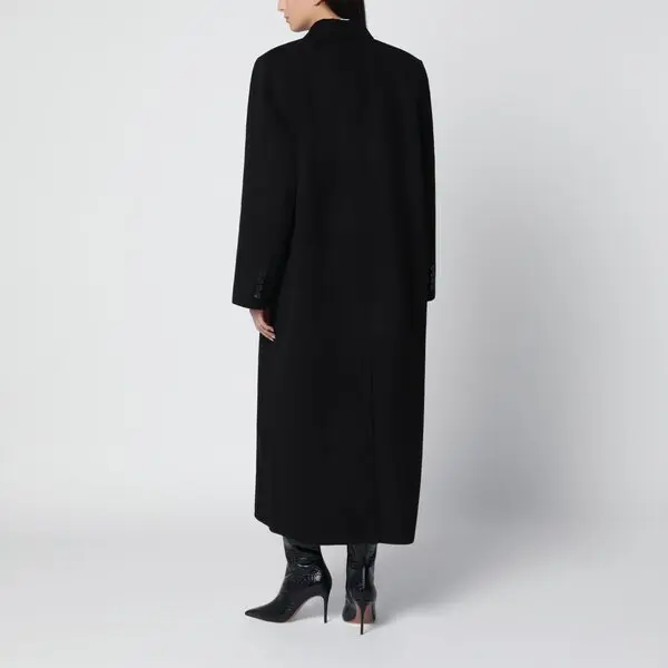 THE FRANKIE SHOP Gaia Wool-blend Double-breasted Coat