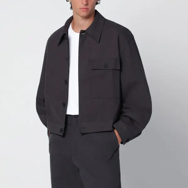 Studio Nicholson Drey Brown Cotton Jacket