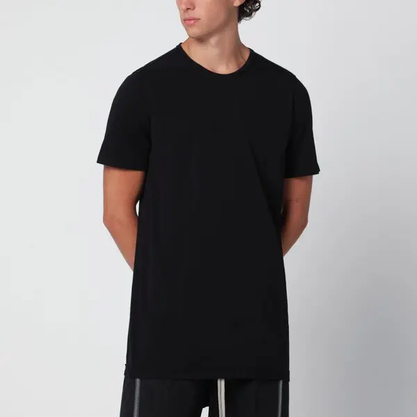 Rick Owens Level Organic Cotton Jersey T-shirt - Black
