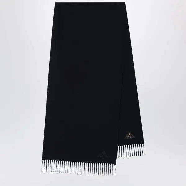 Loro Piana Grande Unita Scarf In Navy