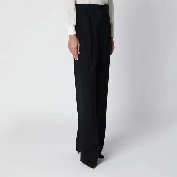 Dolce & Gabbana Double Pinch Virgin Wool Trousers