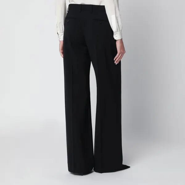 Dolce & Gabbana Double Pinch Virgin Wool Trousers